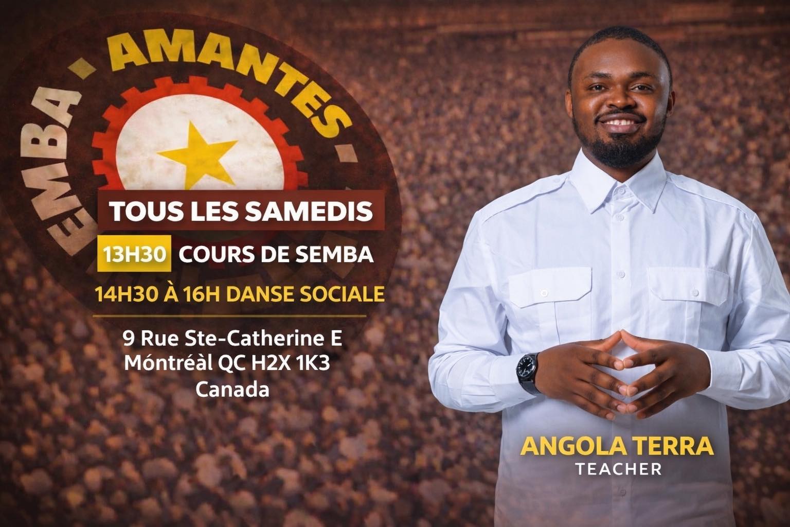Les Samedis Semba à Montréal - Amantes do Semba – Semba Social in ...